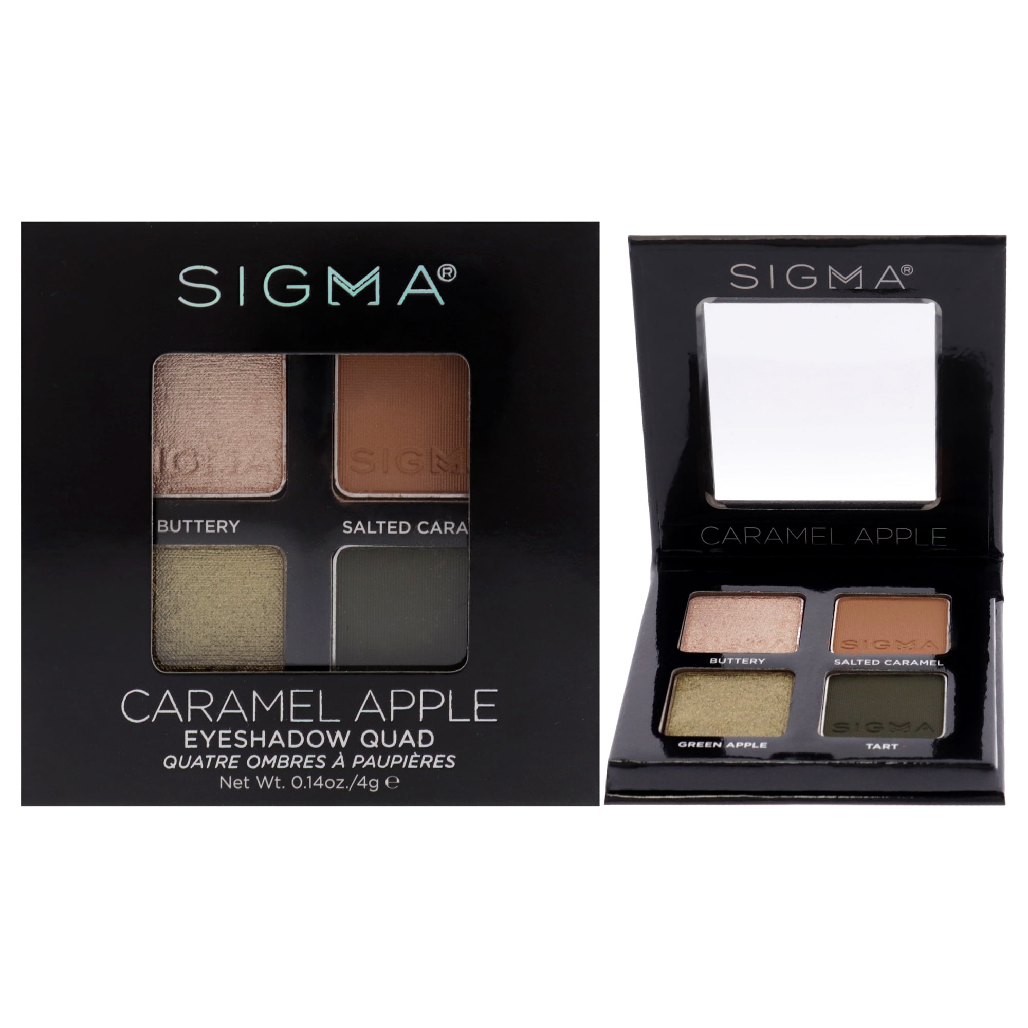 SIGMA Eyeshadow Quad - Caramel Apple , 0.14 oz Eye Shadow - Walmart.com
