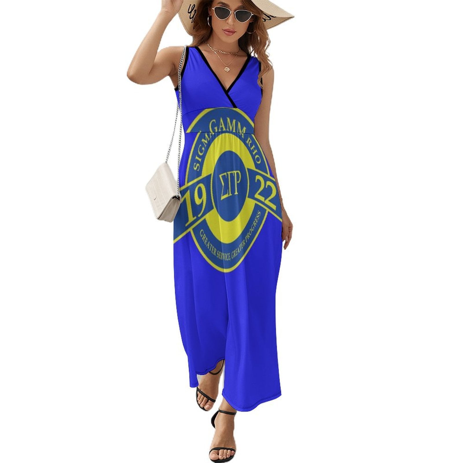 SIGMA GAMMA RHO 1922 Dress Fashion Boho Beach Long Dresses Female Party ...