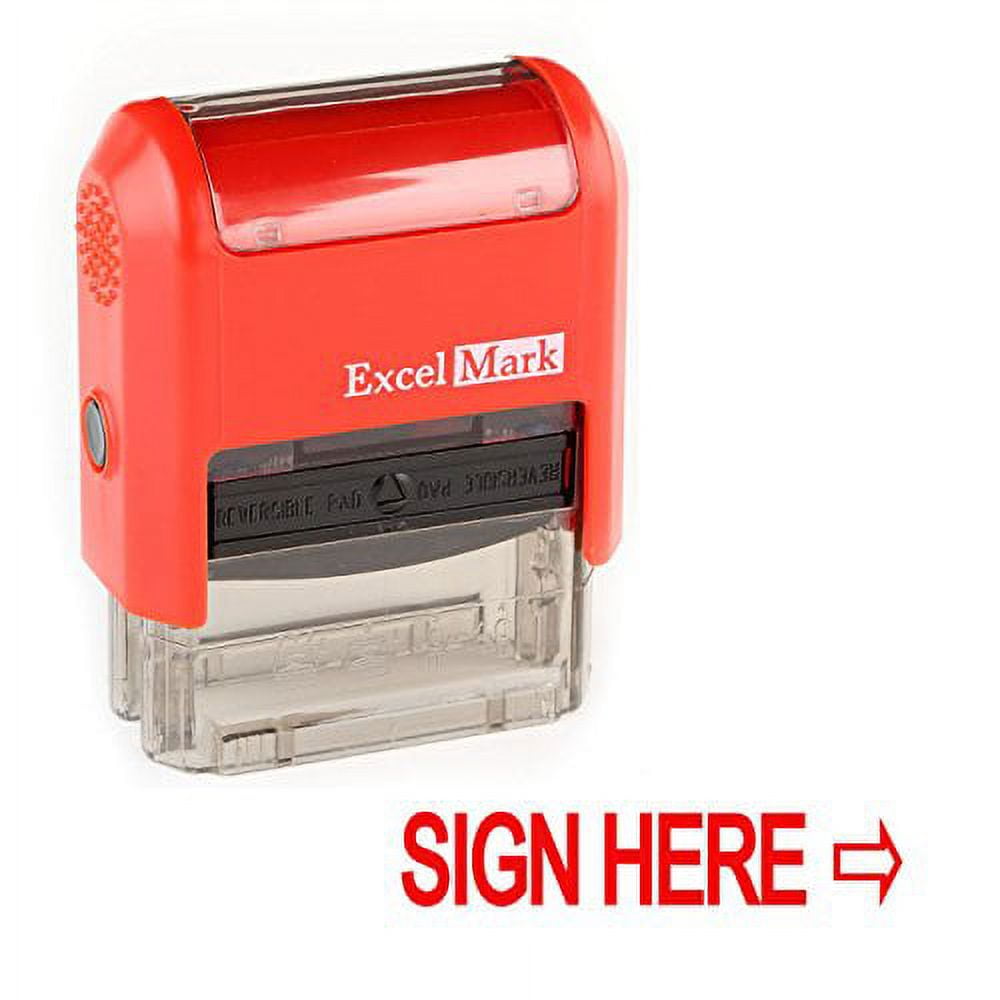 SIGN HERE STAMP - Walmart.com