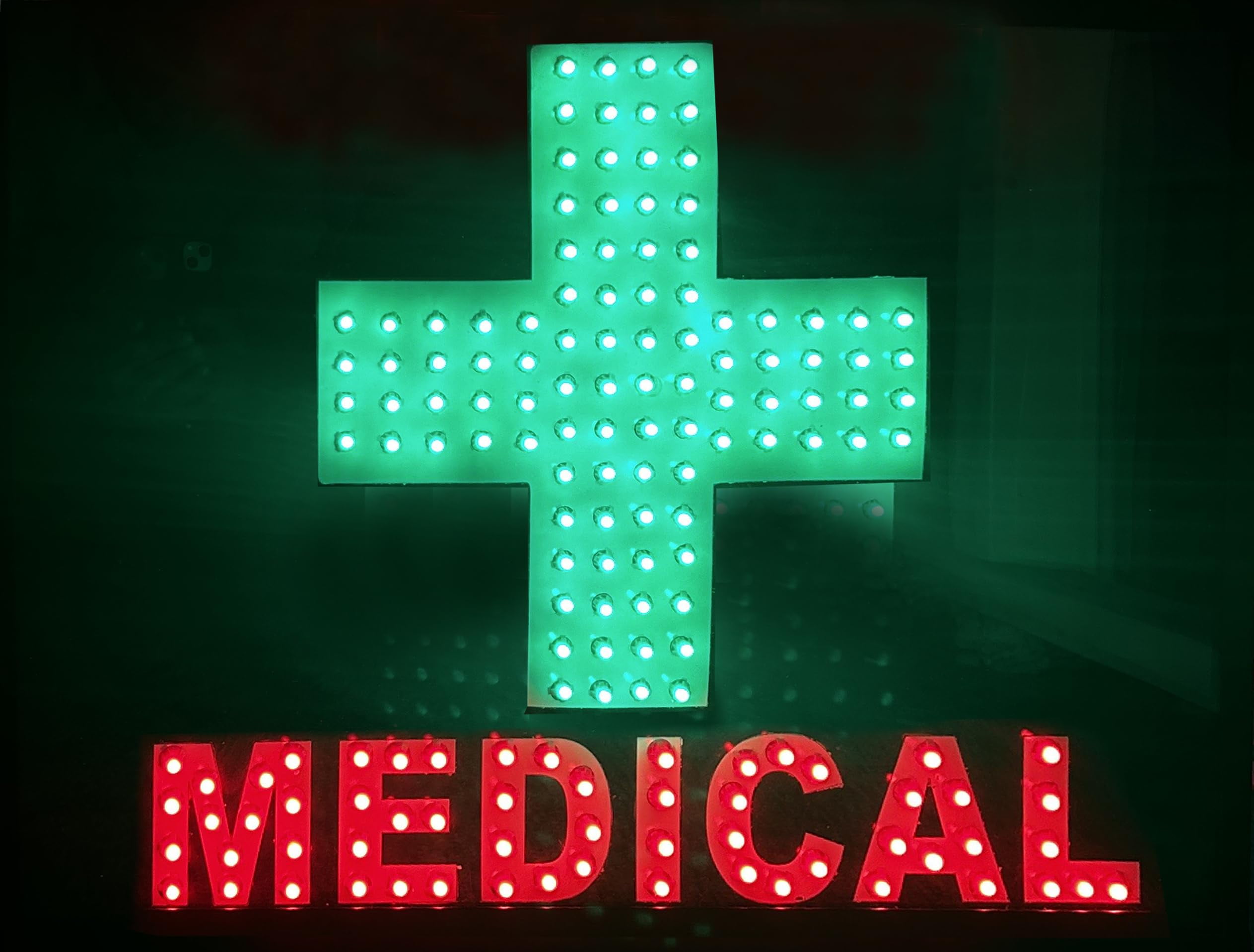 SIGNS AND ARTS MEDICAL PLUS LED SIGN FOR PHARMACY AND MEDICAL,DRUG ...