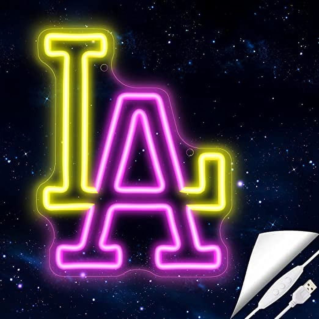 SIGNSHIP Los Angeles LED Neon Light Signs USB Power for Bedroom Home ...