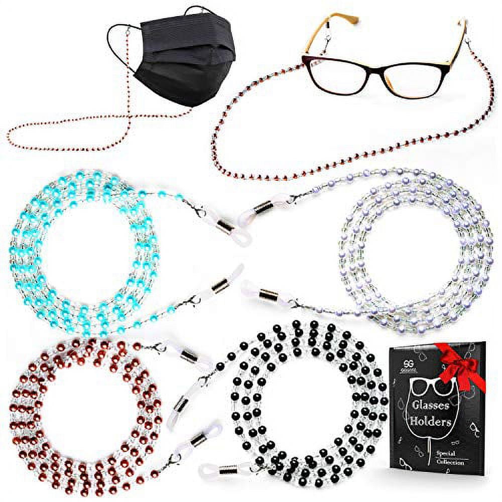 SIGONNA Eye Glasses String Holder Premium Beaded Eyeglass Holders ...