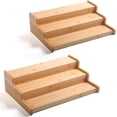 SIGUANG 2-Pack Cabinet Spice Rack Organizer, Enhanced Cabinet Spice ...