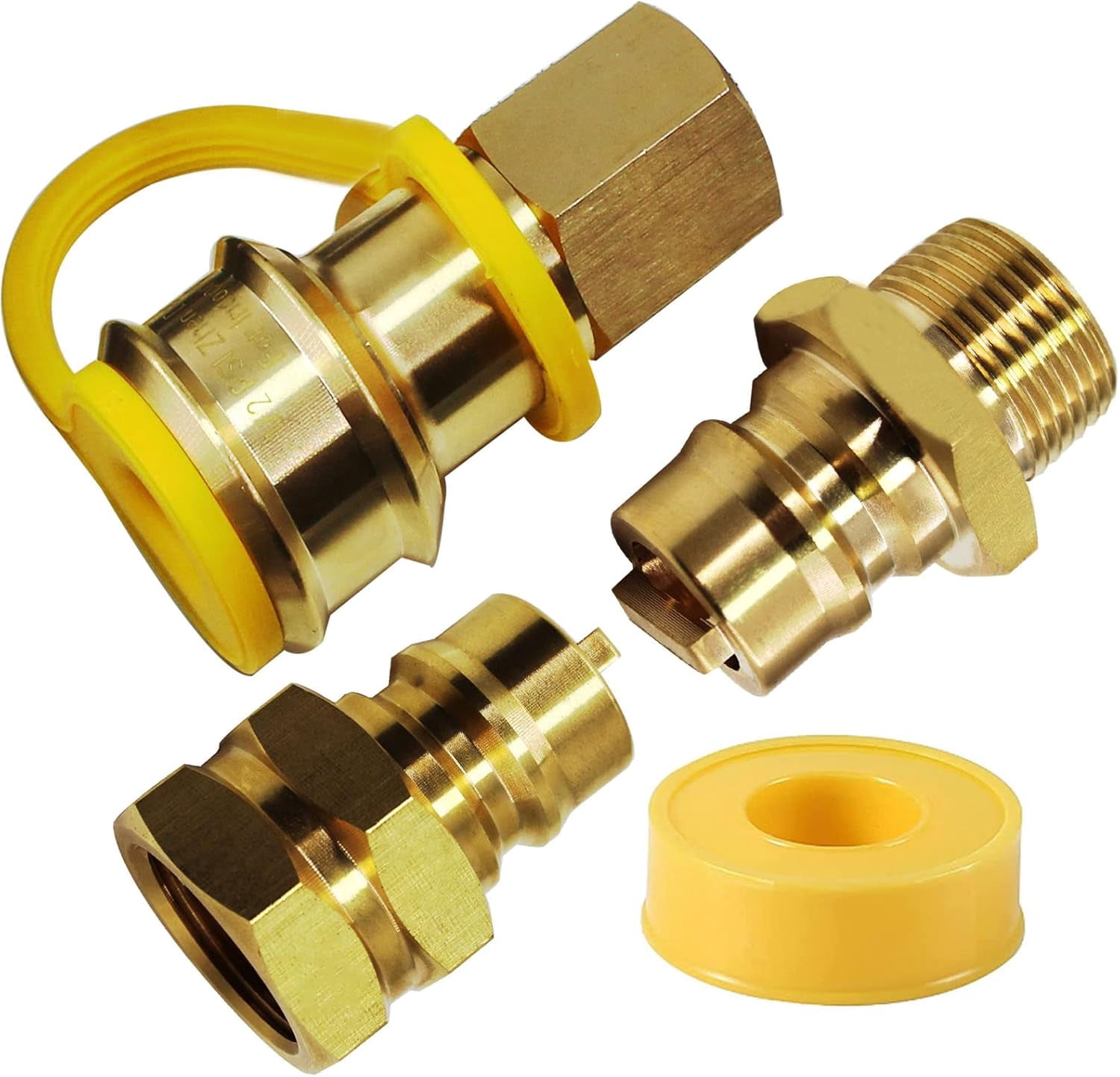 SIGUANG 3/4" Female & Male Solid Brass Dual Fuel Generator Natural ...