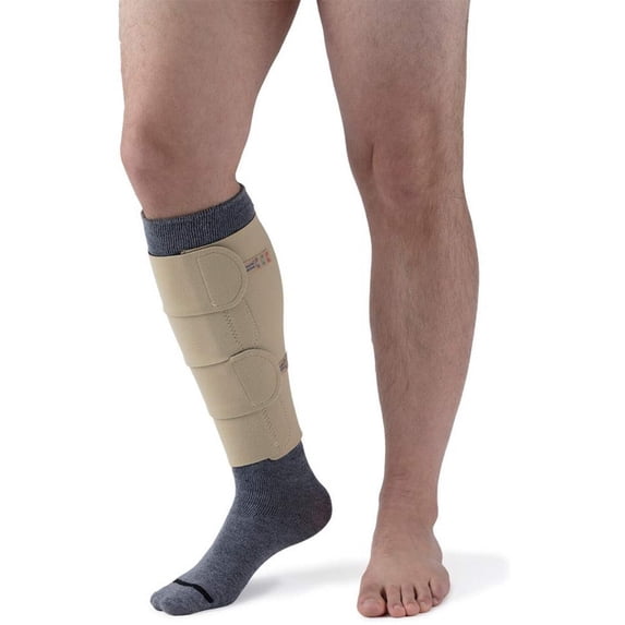 SIGVARIS 1412 Compreflex Below Knee No Boot-Low Stretch-Med REG-BGE ...