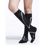 SIGVARIS Compression Performance Sock, 20-30 mmHg, Black, Comfort ...