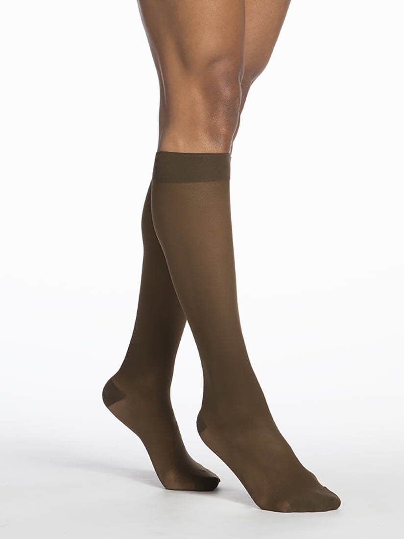 Sigvaris Style 781 Sheer 15-20 Closed Toe Knee High Compression ...
