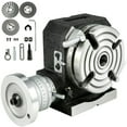 SIHAO Rotary Table 4"(100mm) Horizontal Vertical Milling Table 4-Slot ...