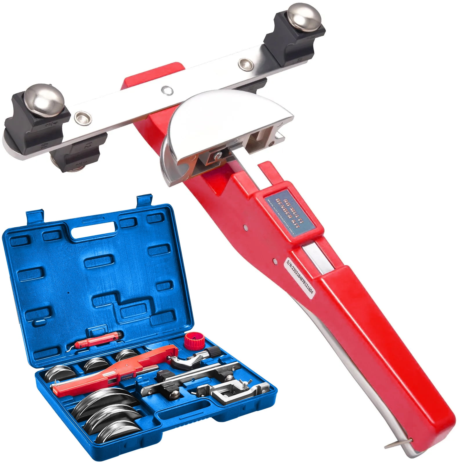 SIHAO Tube Bender Kit Refrigeration Ratcheting Tubing Benders with ...