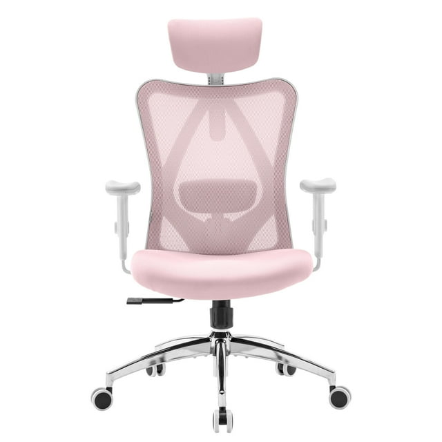SIHOO Pink Office Chair | Office decor for sellers - Walmart Business ...