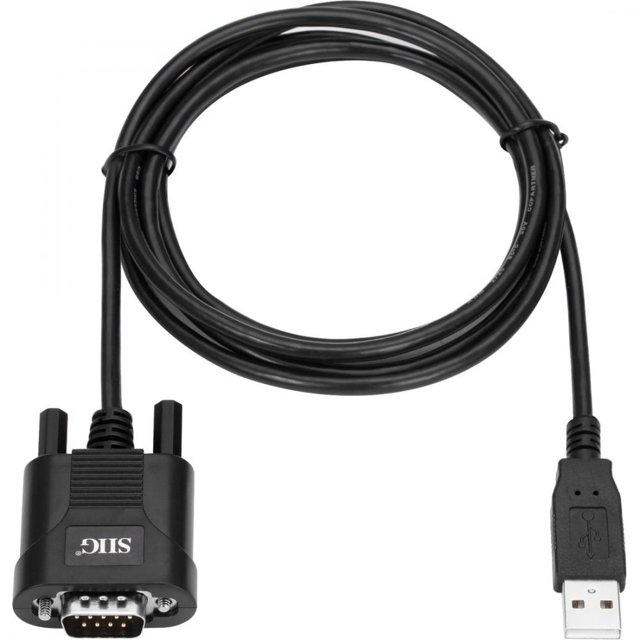 Siig 1-Port Industrial Usb To Rs-232 Cable - Walmart.com