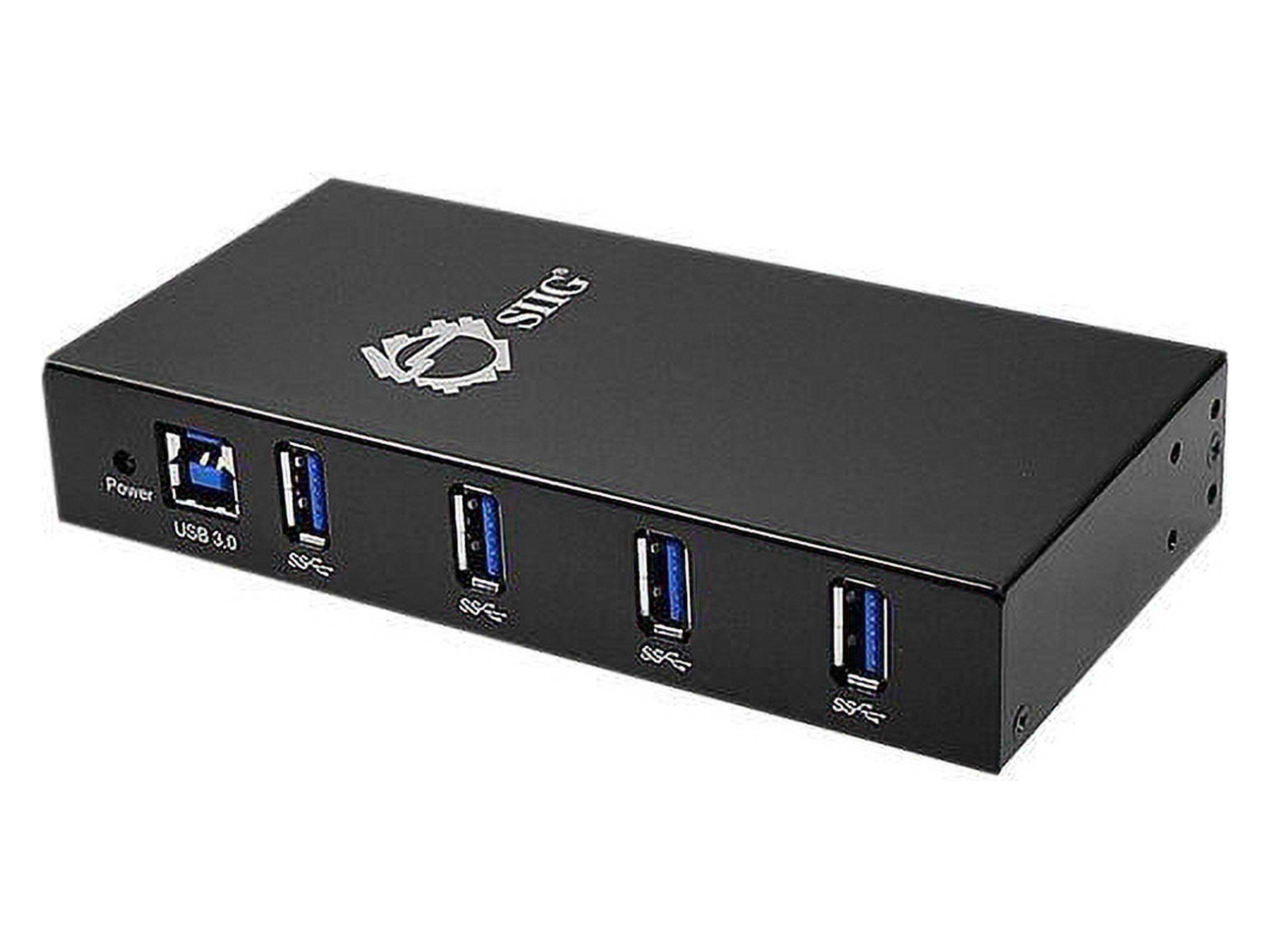 SIIG 4-Port Industrial USB 3.0 Hub with 15KV ESD Protection - USB ...