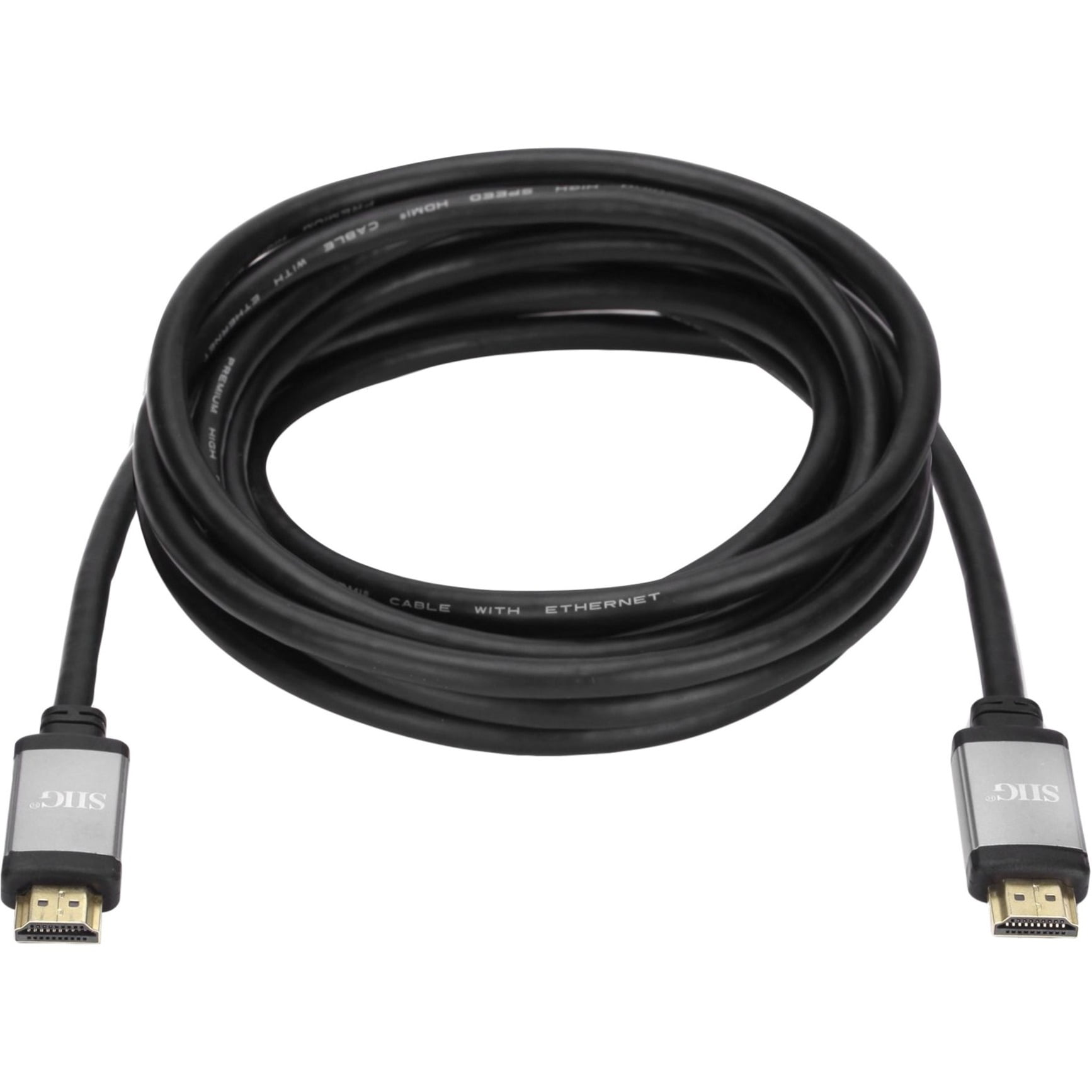 SIIG 4K High Speed HDMI Cable - 12ft - 12 ft HDMI A/V Cable for Audio ...