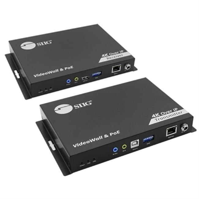 SIIG 4K60Hz 18Gbps HDMI over IP Matrix Kit - HDMI over IP Matrix Kit ...