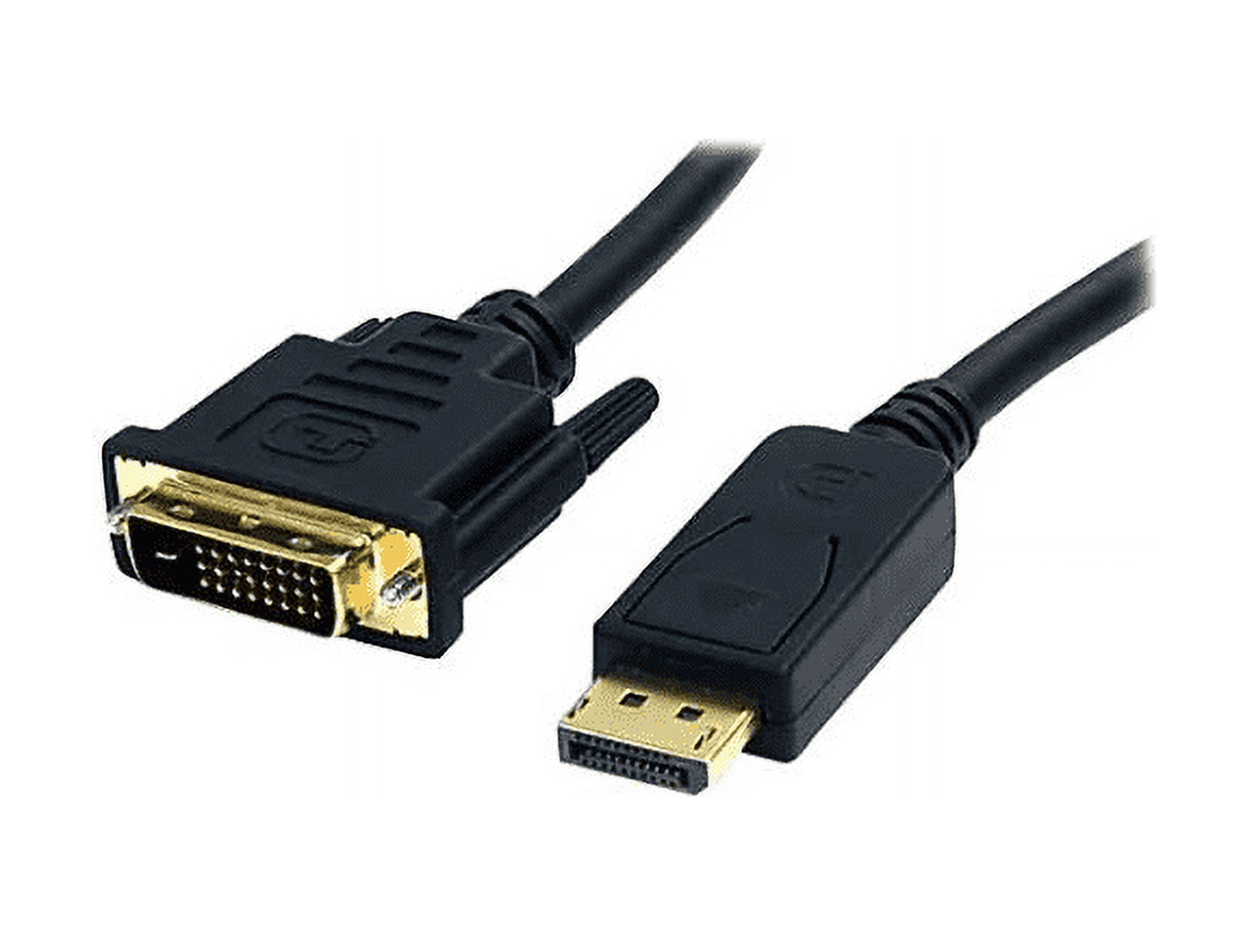 SIIG DisplayPort to DVI Cable - 1080p @60Hz Male to Male Passive DP to ...