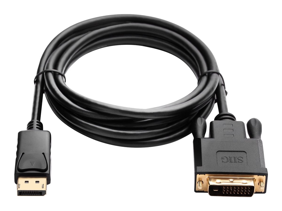 SIIG DisplayPort to DVI 6ft Cable: Electronics - Walmart.com