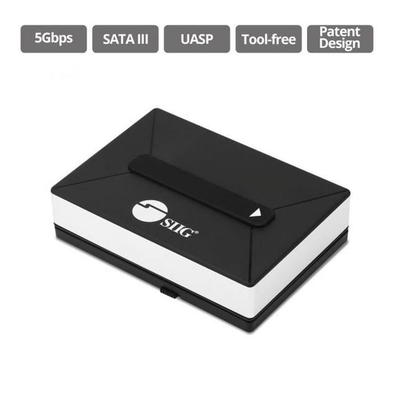 SIIG Drive Dock - USB 3.0 Host Interface - UASP Support External ...