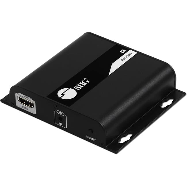 SIIG CE-H25E11-S2 4K30 Hz HDMI HDbitT Over IP Extender Receiver ...