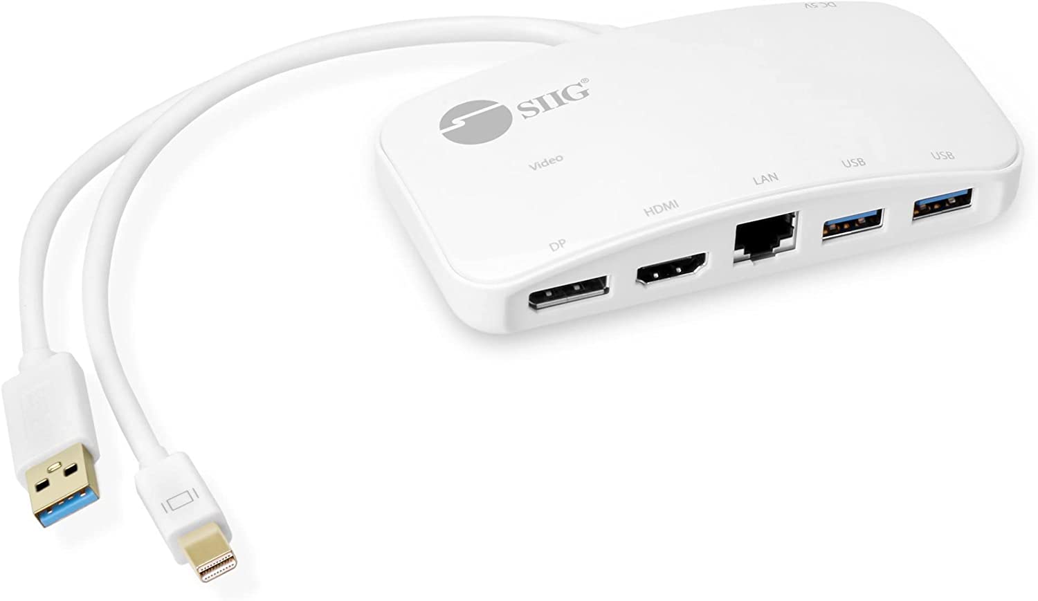 SIIG Mini DisplayPort Thunderbolt 2 1080p Video Dock / Docking Station ...