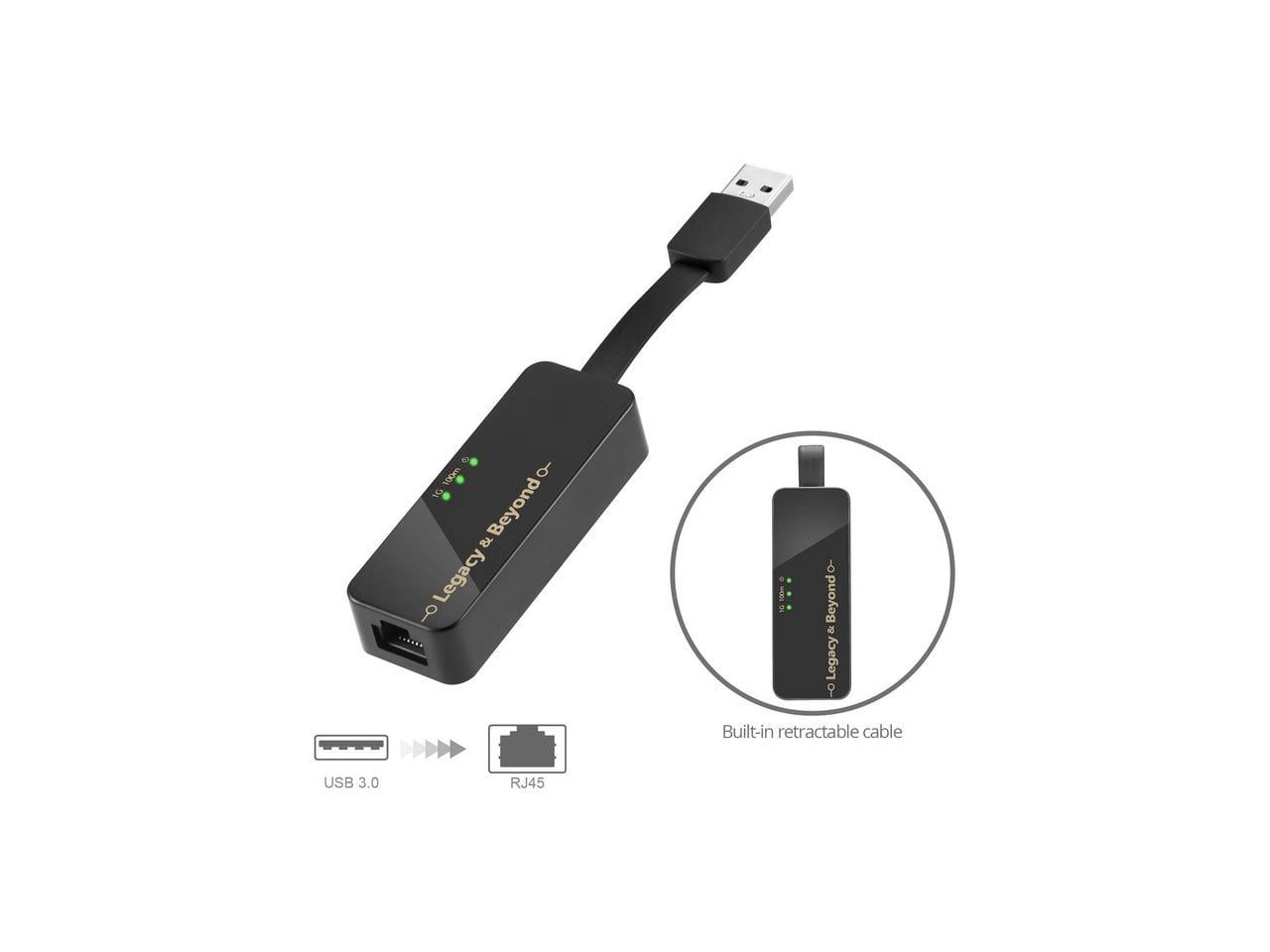 SIIG Portable USB 3.0 Gigabit Ethernet Adapter - Walmart.com