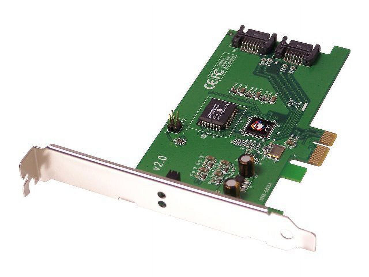 SIIG SATA II PCIe - Storage controller - 2 Channel - SATA 3Gb/s - low ...