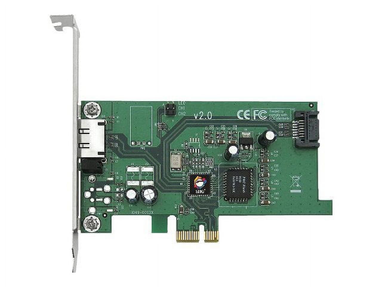 SIIG SATA II PCIe i/e - Storage controller - 2 Channel - SATA 3Gb/s ...