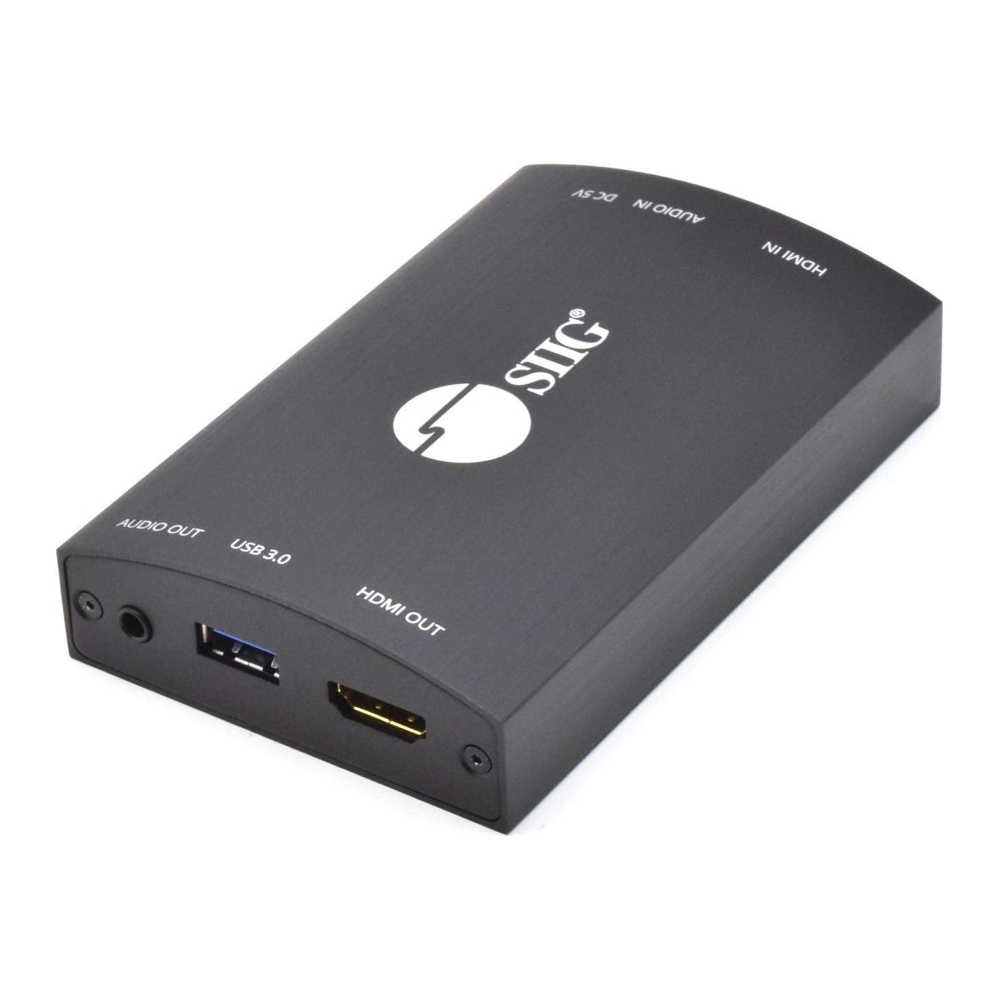 SIIG USB 3.0 HDMI A/V Capture Card with 4K60 Loop Out, HDMI 4K60 ...