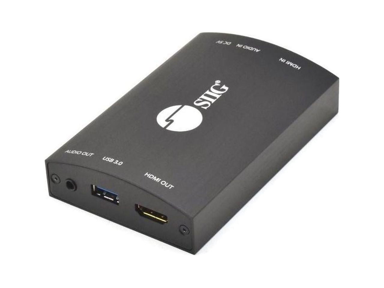 SIIG USB 3.0 HDMI Video Capture Device with 4K Loopout CEH26H11S1 ...