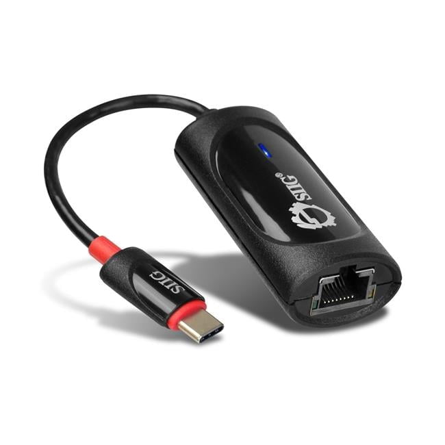 SIIG USB-C to Gigabit Ethernet Adapter - USB 3.0 - Black - Walmart.com