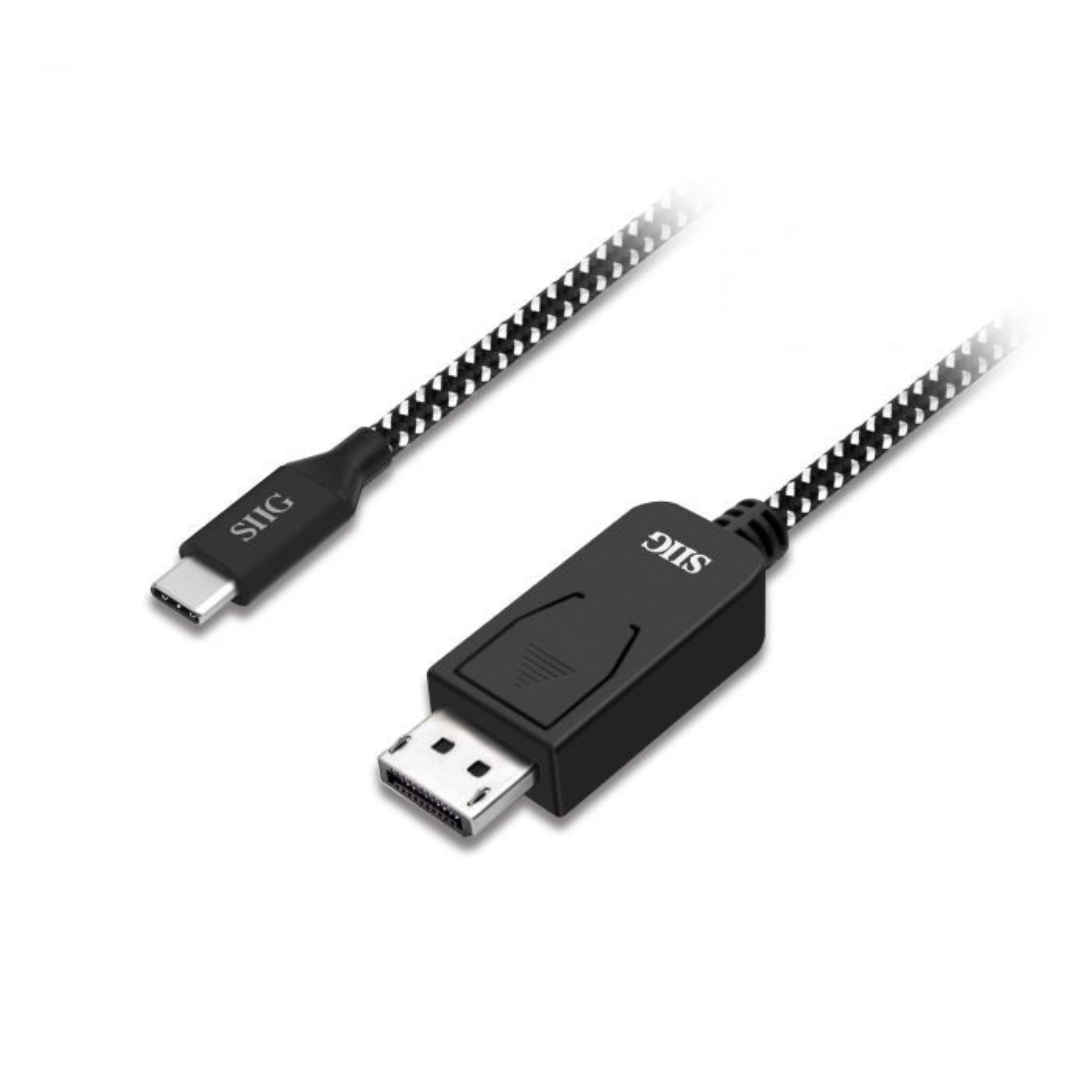 SIIG USB Type-C to DisplayPort Cable - 2M - Walmart.com