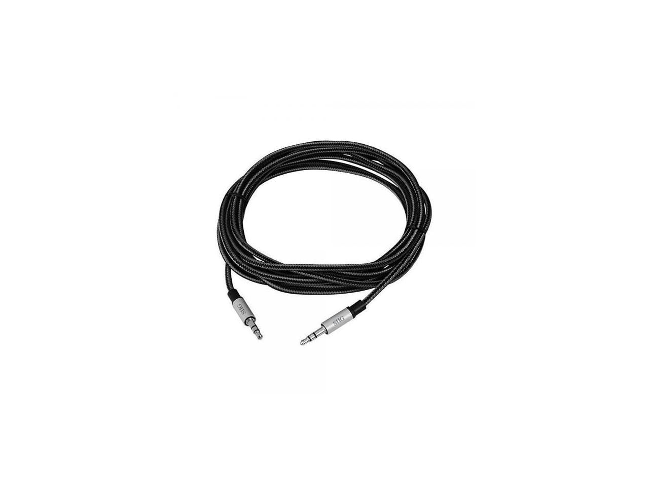 SIIG Woven Fabric Braided - audio cable - 10 ft - Walmart Business Supplies