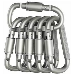 SIEYIO Heart Shaped Carabiner Clip Spring Snap Hook Backpack Clips ...