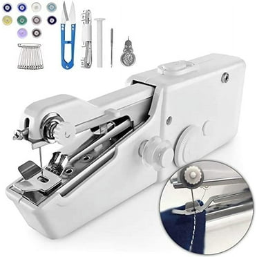 Michley Portable 16-Stitch Sewing Machine with Accessory Compartment ...