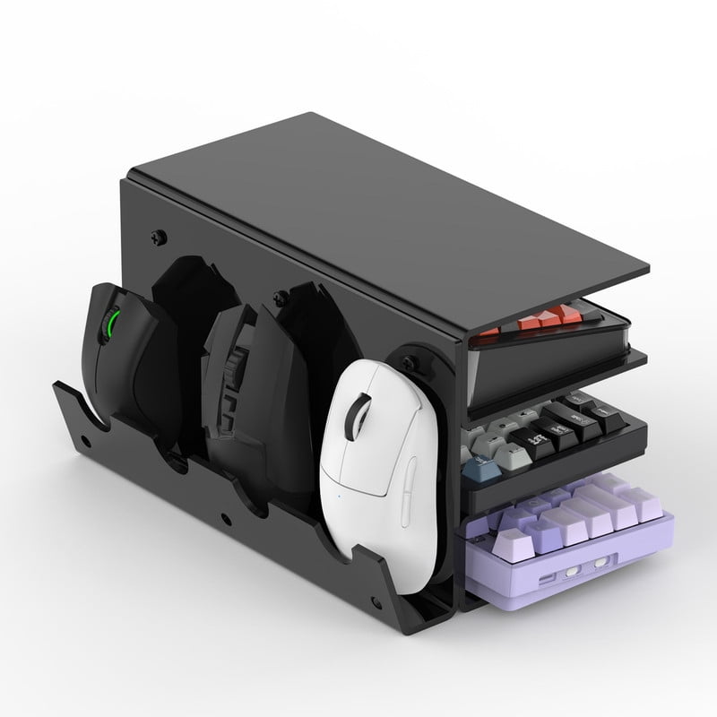 SIKAI CASE Acrylic Keyboard Stand 3 Layer Mechanical keyboard Shelf ...