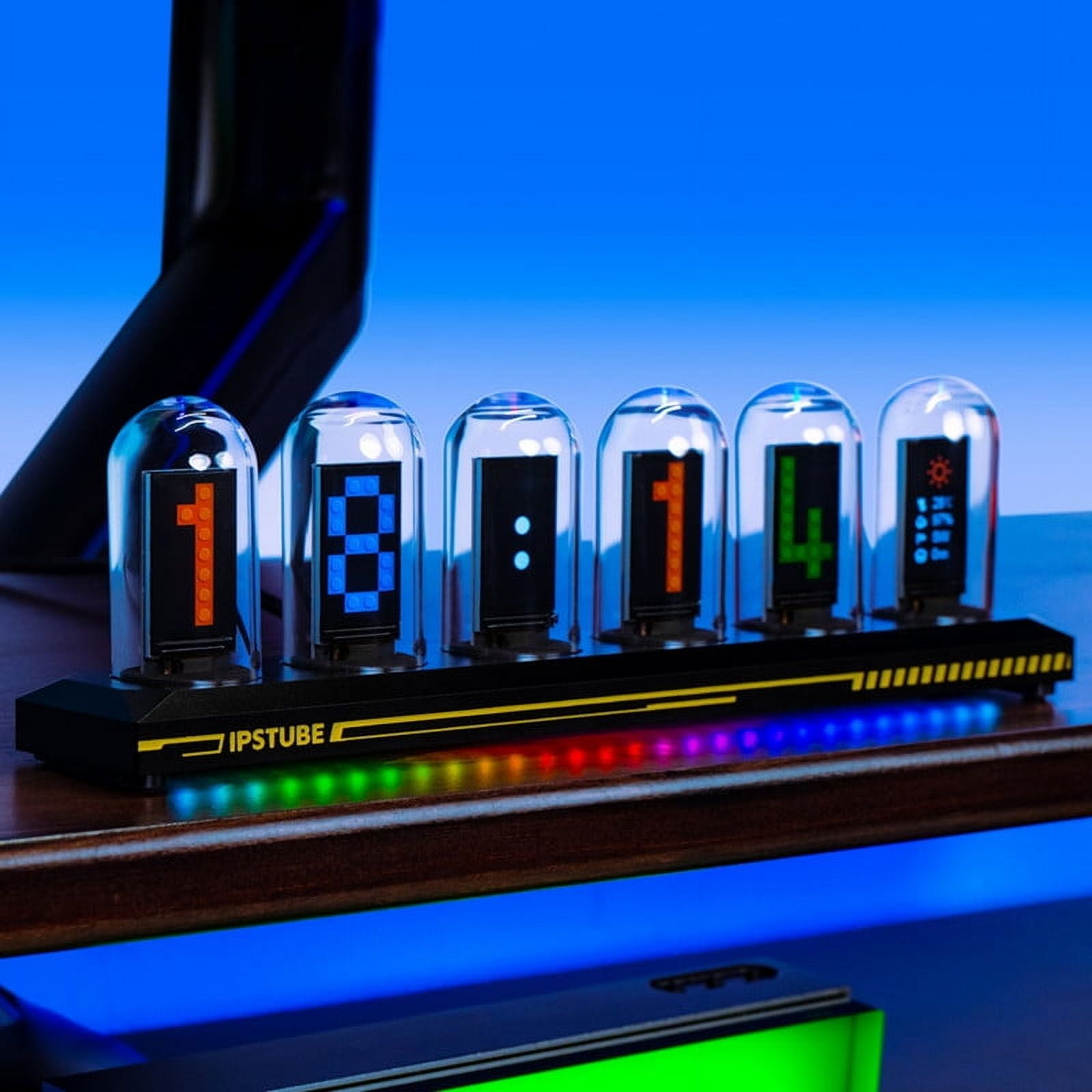 SIKAI CASE Nixie Tube Clock,RGB Nixie Tube,APP Control,Customized ...