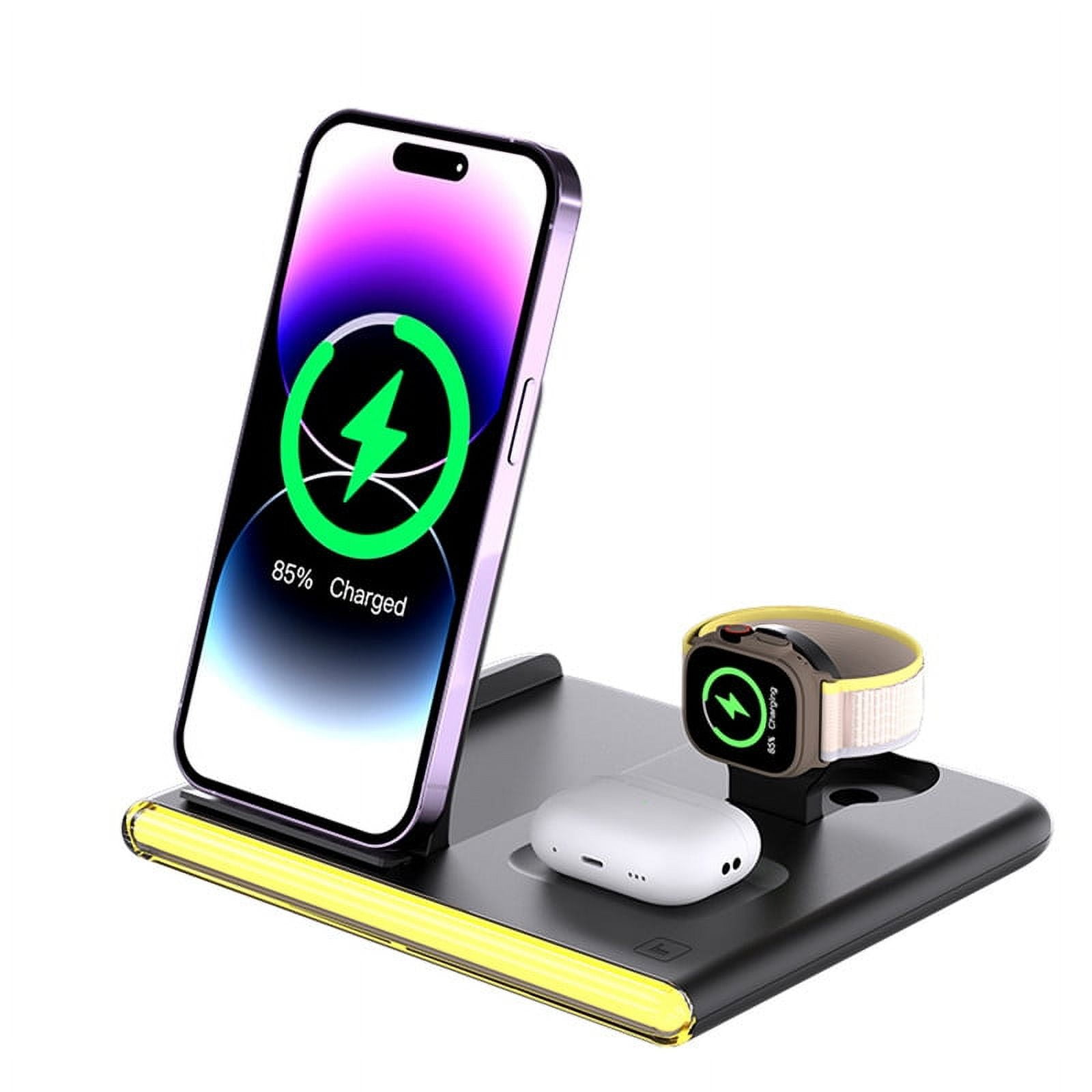 SIKAI CASE Universal Wireless Charger for Samsung,Foldable 3 in 1 ...