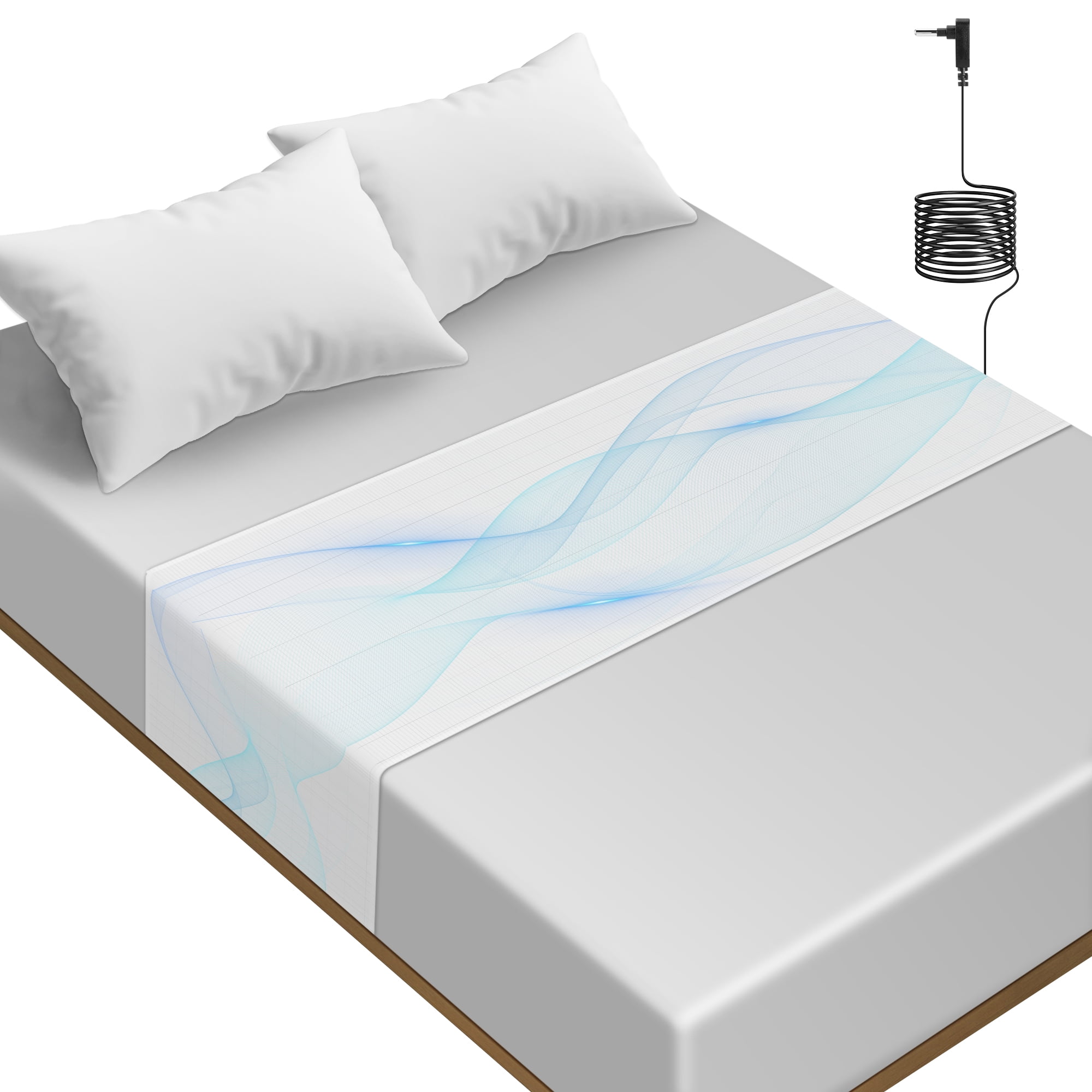 SIKITUT Grounding Bed Sheets, Grounding Mat for Bed, Grounded Earth ...