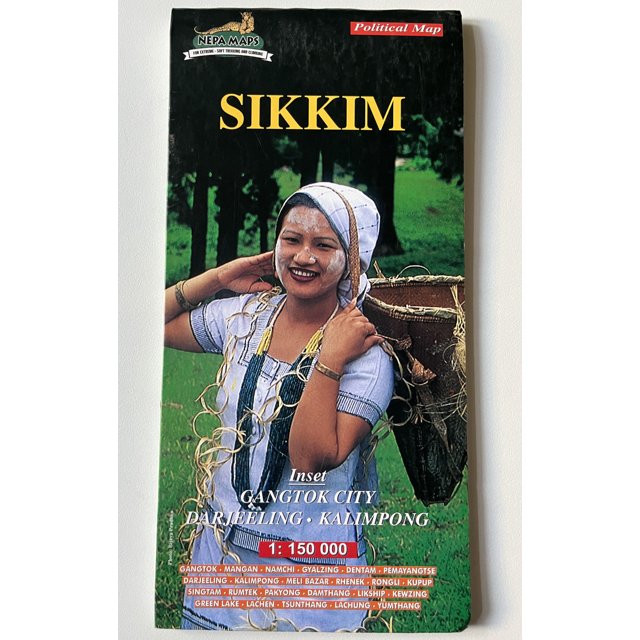 SIKKIM / 1: 150 000 / Inset: GANGTOK CITY, DARJEELING, KALIMPONG ...