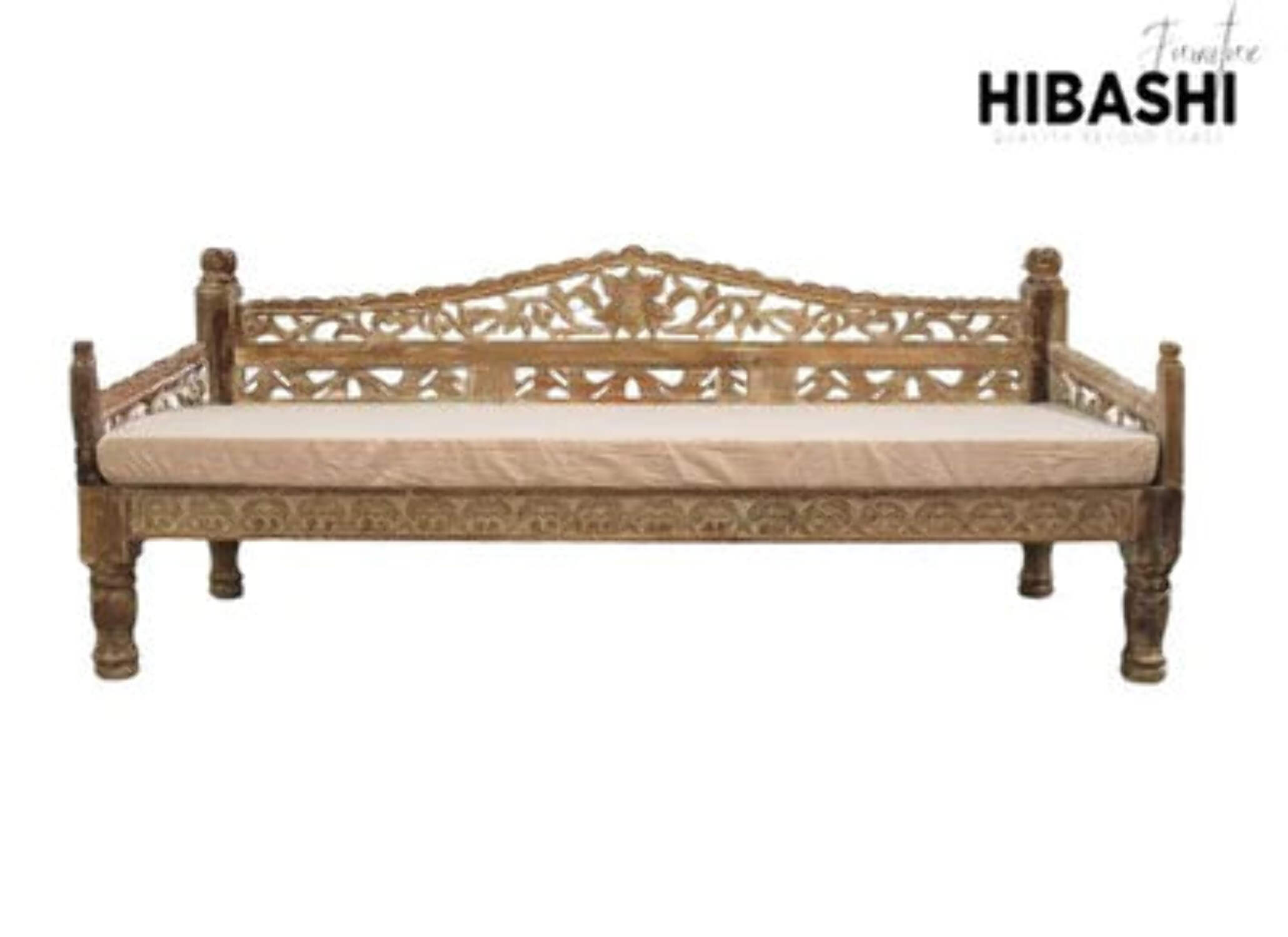 SILAW Hand Carved Daybed - Walmart.com