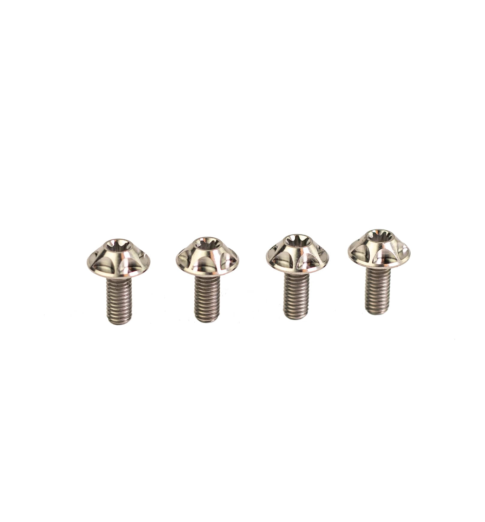SILCA Titanium Water Bottle cage Screws Set of 4 Custom Wide Button ...