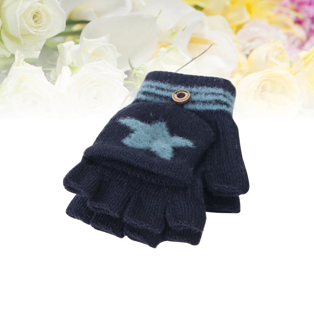 SILENRADAWN 1 Pair Toddle Gloves Mitten Shape for Children Cold ...