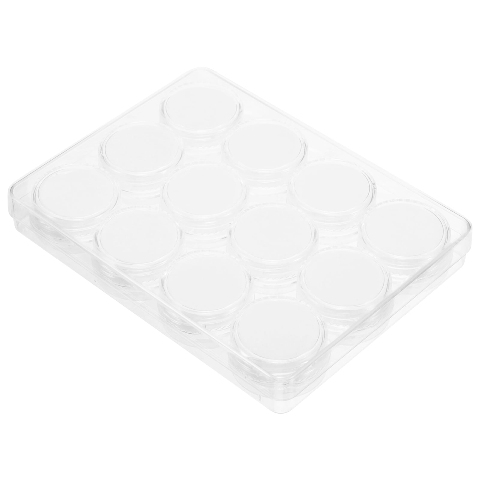 SILENRADAWN 1 Set Gemstone Display Case Rock Collection Case Acrylic ...