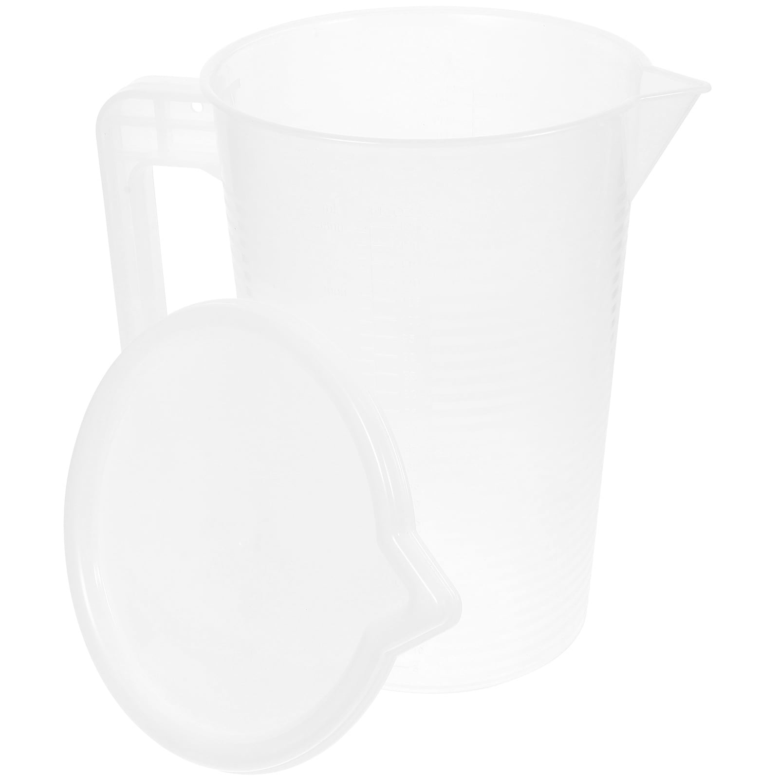 SILENRADAWN 1 Set White Transparent Measuring Cup for Mixing Liquids ...