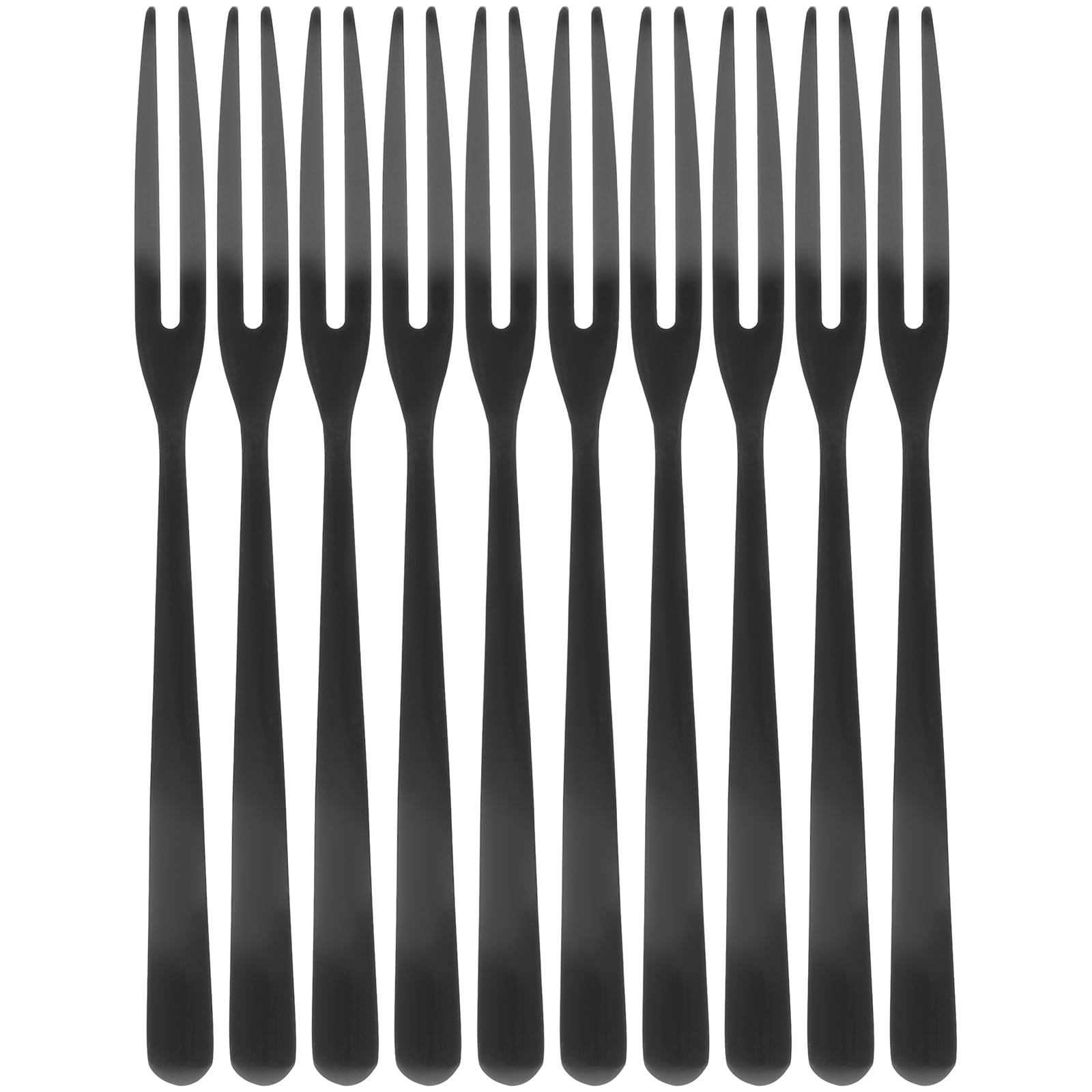 SILENRADAWN 10Pcs Dessert Cake Forks Reusable Toothpicks For Food No ...
