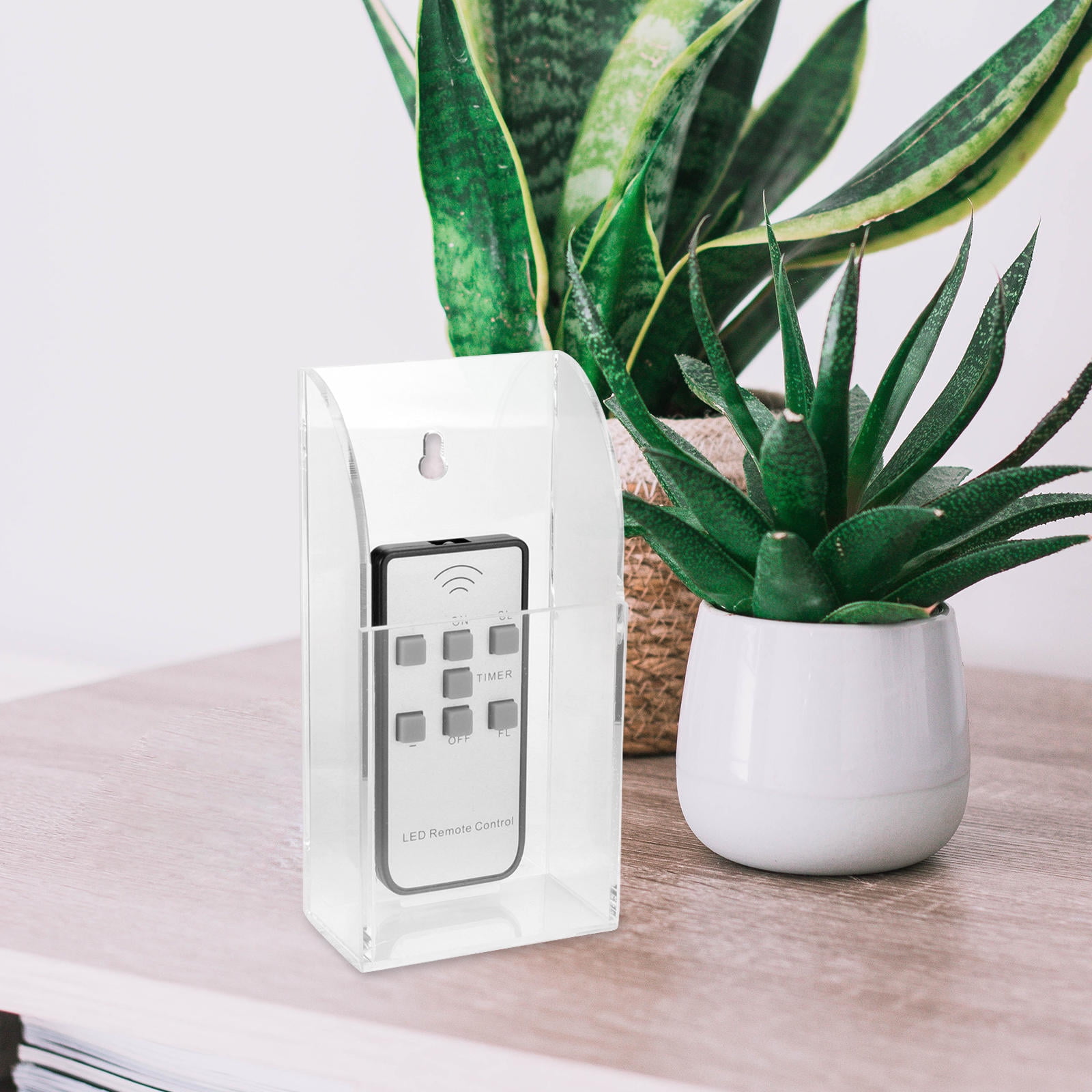 SILENRADAWN 1Pack Air Conditioner Remote Holder Wall Mounted With ...