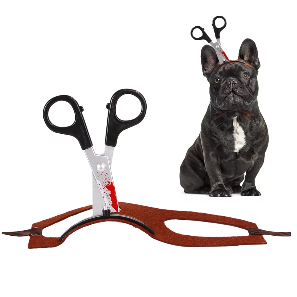 SILENRADAWN 1Pack Multi Cloth Hat with Scissors Shape for Small Dogs ...