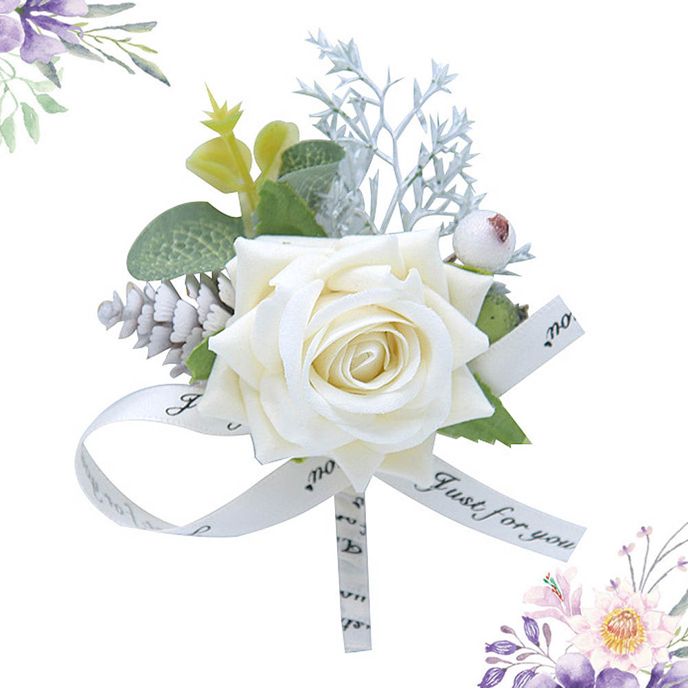 SILENRADAWN 1Pack Simulated Flower Bouquet Chinese Style Lint ...