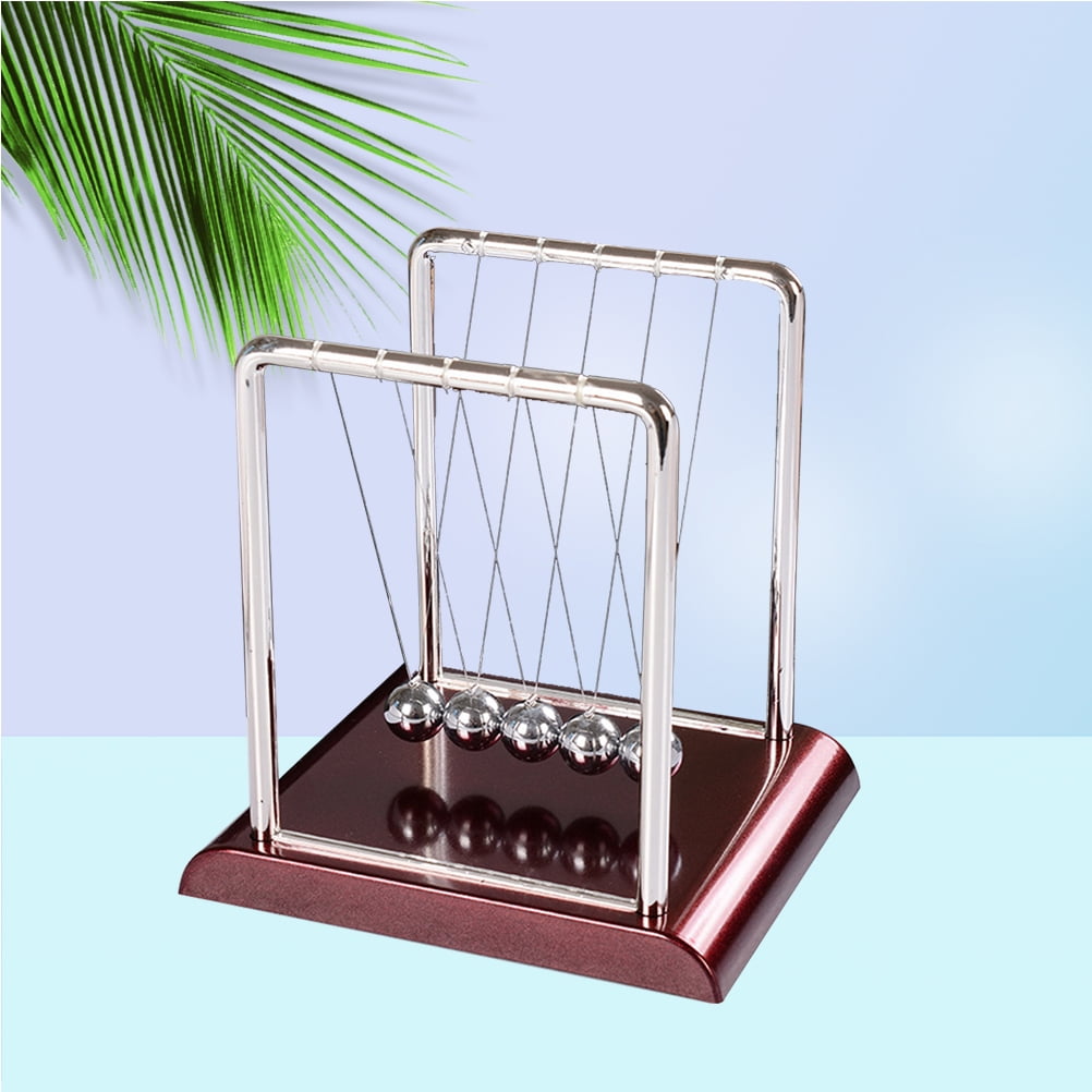 SILENRADAWN 1Pcs Newton Ball Pendulum Desktop Toy Office Contemporary ...