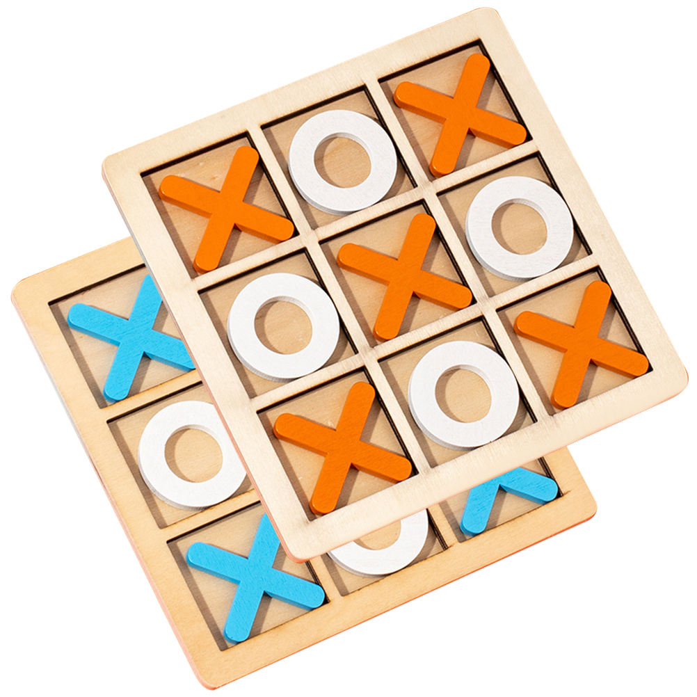 SILENRADAWN 2Sets Wooden Chess Game Toy for Children Toys Logical ...