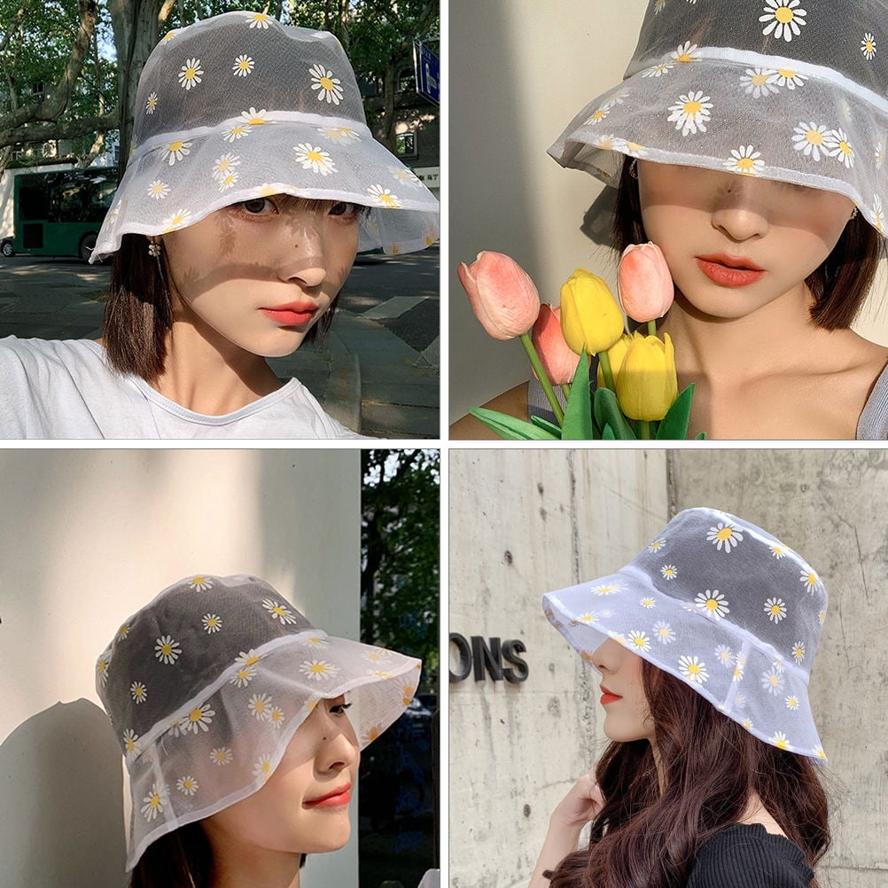 SILENRADAWN Breathable Sun Bucket Hat With Wide Brim For Summer ...